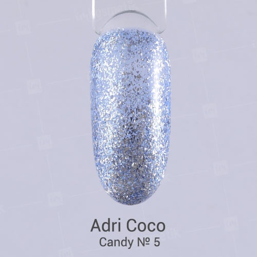 AdriCoco, Candy - Гель-лак №05 Черничный пирог (8 мл.) купить в интернет-магазине Имкосметик